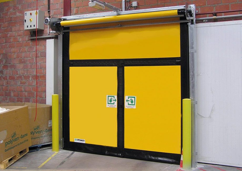 Portes rapides souples avec fonction sortie de secours - Rieder Systems SA